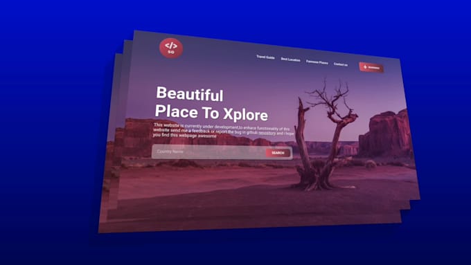 Create modern and functional webpage for your website by Suhasofficialy ...