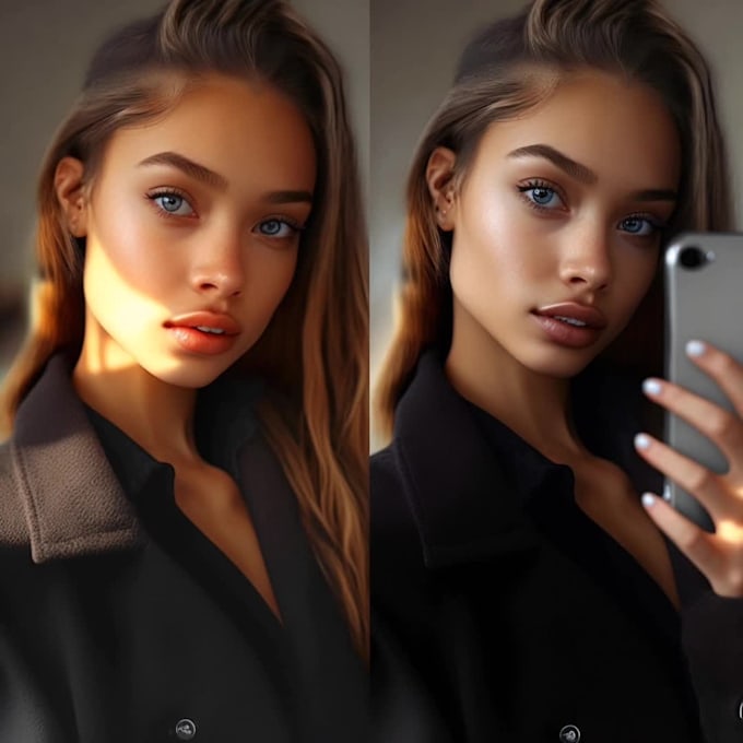 Make you a cartoon image that has the same image as you in a quick by ...