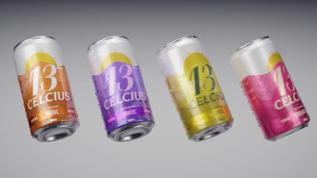 Do futuristic 3d beverage animation 3d soda animation 3d bottle design ...