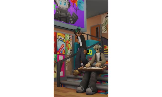 Do retro 3d low poly model rig and animate ps1 psx n64 y2k music visualizer by Lowpolylord | Fiverr