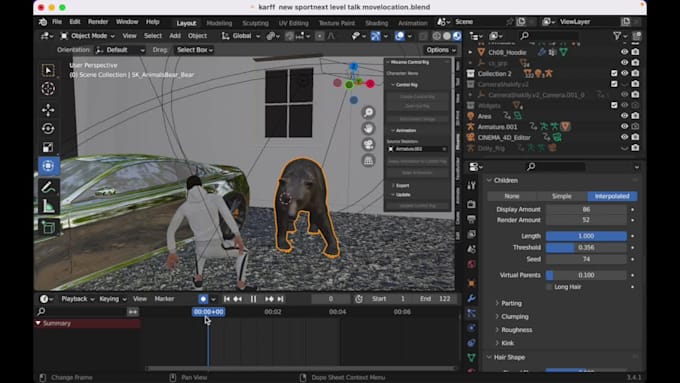 Do somting am really good at 3d animation , character rigger by Kareemyehia720 | Fiverr