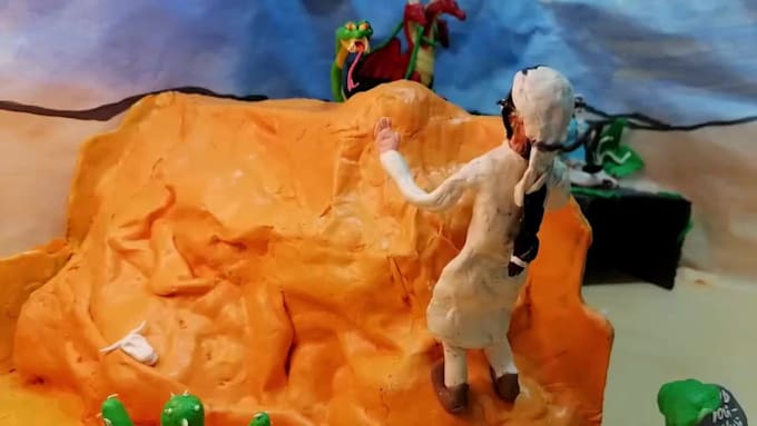 Create claymation stop motion puppet animation video clay character by ...