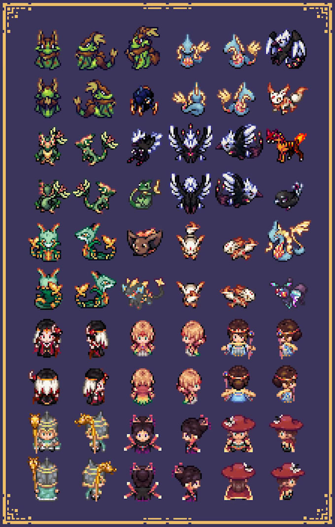 Create all your finest and hight quality pokémon sprites by Mydoridrc ...