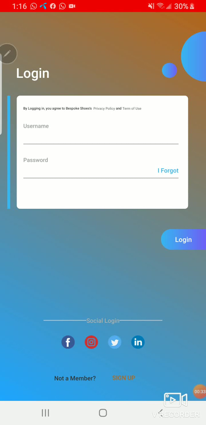 Design android application with frontend and backend coding by ...