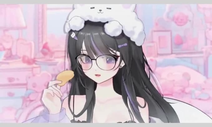 Create 3d vtuber model vrchat avatar live2d twitch streaming avatar by ...