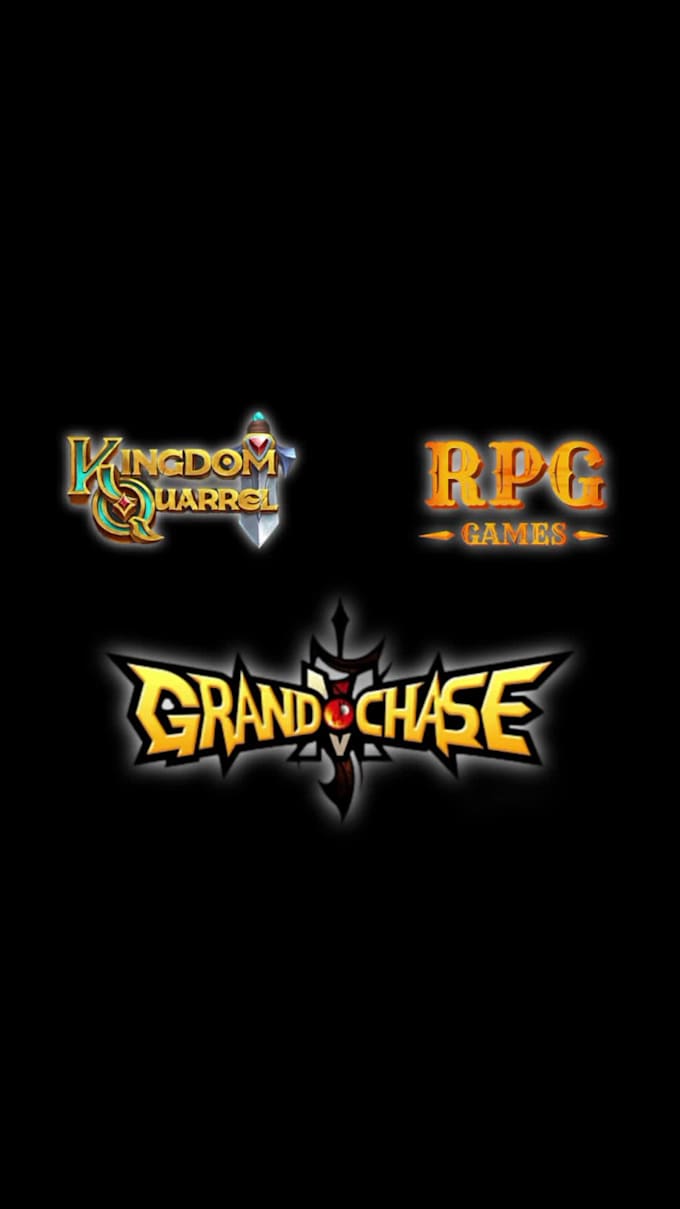 Create 3d rpg logo game title by Mohammed_ds | Fiverr