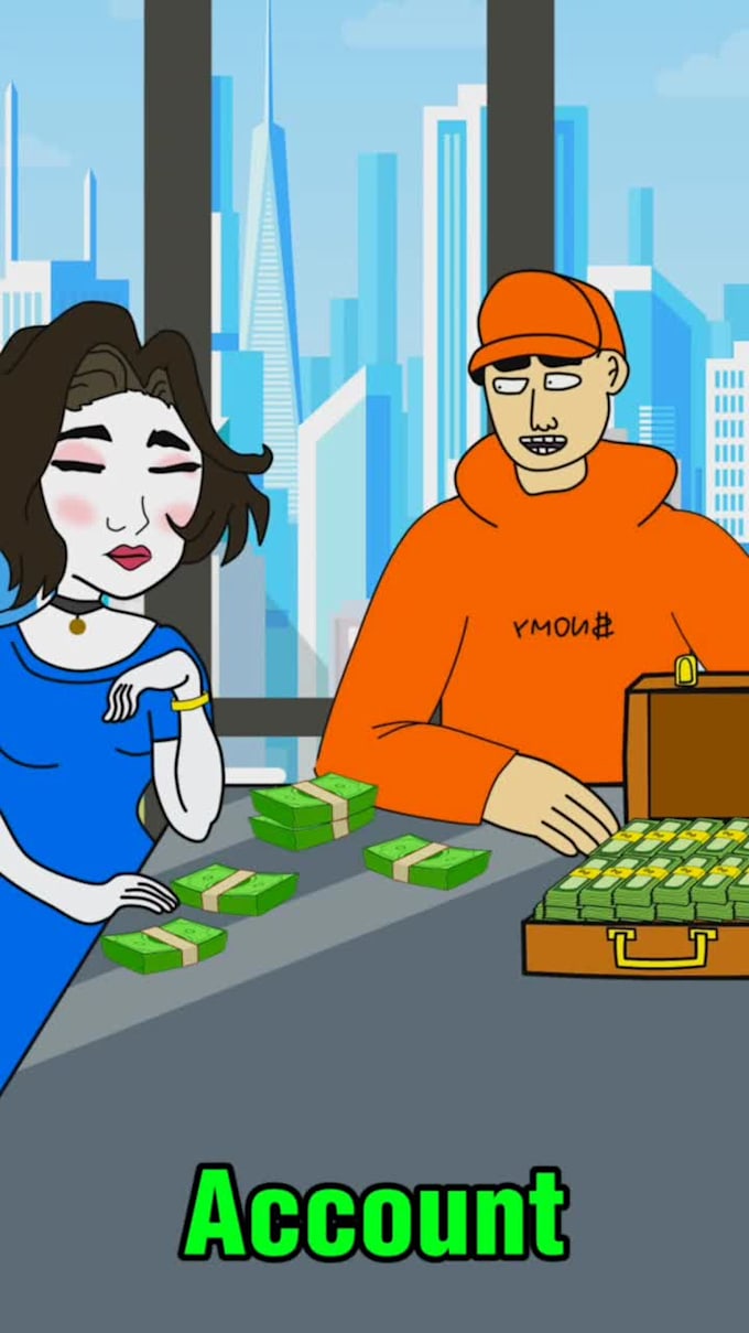 Do 2d meme animation,viral meme,solana illustration,crypto meme video,meme art by Boseester | Fiverr