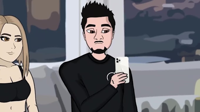 Make You 2d Vector Cartoon Animations By Okkychristian Fiverr