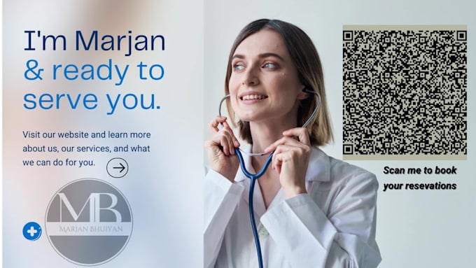 Create a professional static or dynamic qr code design with your logo ...