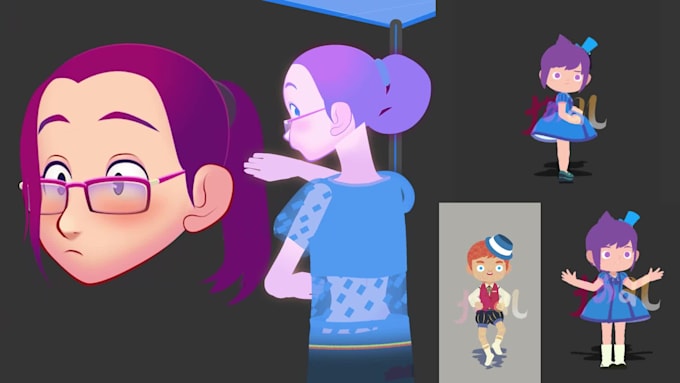 Make animation models, moho models by Sang820 | Fiverr