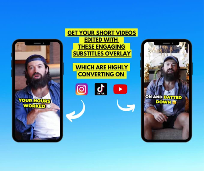 Create highly engaging captions to your reel, tiktok or short videos by ...