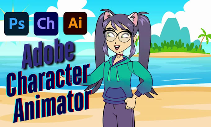 Rig adobe character animator puppet, 2d character animation, adobe ...