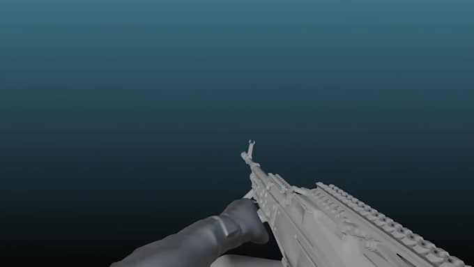 First person weapon animations by Glyn_pena | Fiverr