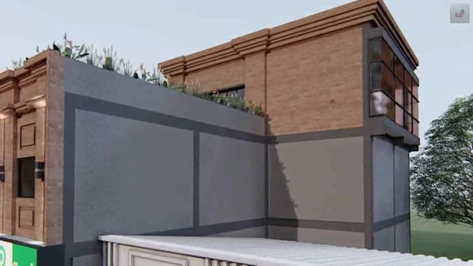 Design your office with 3d render and floor plan by Kaumarsitek | Fiverr