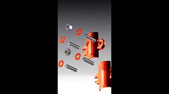 Make 3d industrial animation, 3d mechanical engineering animation ...