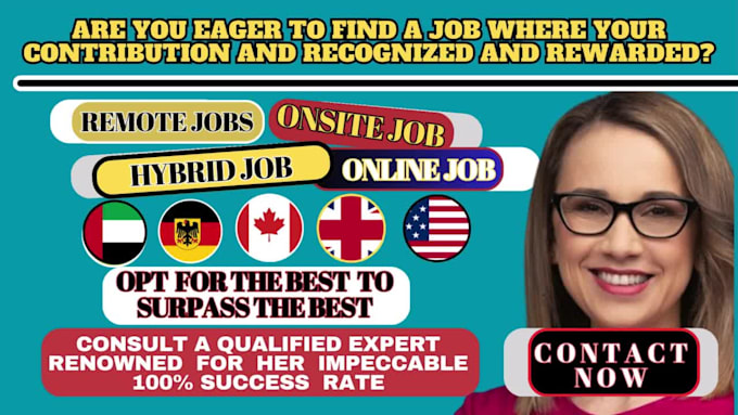 Search and apply for jobs, remote and onsite usajobs using reverse recruit by Hea_12 | Fiverr