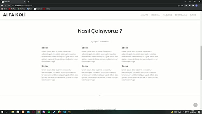 Design your static website and code admin panel for it by Furkanerpay ...