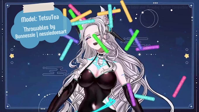 Create 2d assets for twitch integrated throwing system by Nessiedoesart | Fiverr