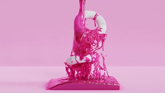 Create 3d water simulation, 3d product animation, liquid animation, cgi ...