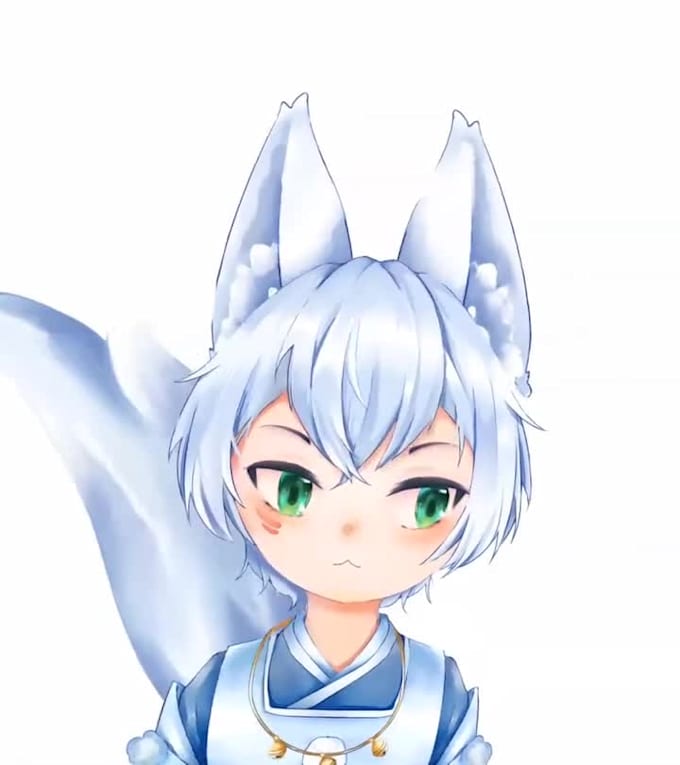 Draw and rig 2d vtuber model,live2d vtuber rigging,vtuber design,vtube ...