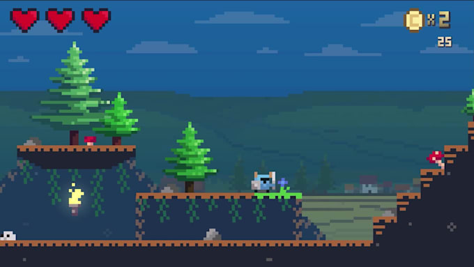 Develop desired 2d pixel art games by Dilmurodmukhtor | Fiverr