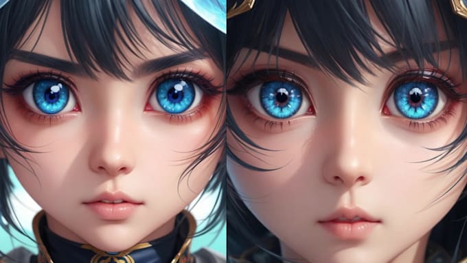 Create professional anime art using ai by Alishashehzadi | Fiverr