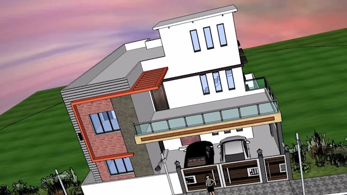 Autocad 3d max sketchup by Pcuc65 | Fiverr