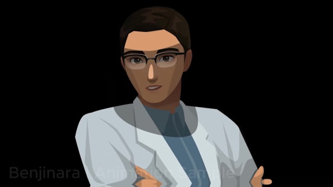 Create 2d vector animations featuring characters by Benjinara | Fiverr