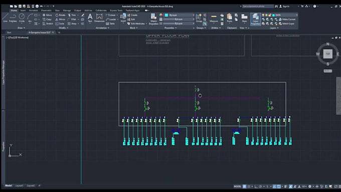 Design your electrical plans in 2d autocad by Cygnetkv | Fiverr