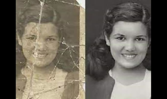 Can make colorless photos colored or correct missing parts of the photo ...