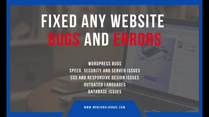 Fix your php web app bugs and errors in 1day by Monjurulhoque | Fiverr