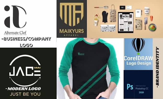 Design modern business logo and create brand identity by Starlix_hub ...