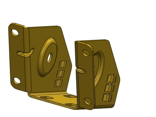 Do 3d modeling of sheet metal, dxf file for laser cutting in solidworks ...