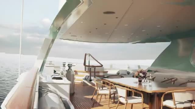 Render 3d ship model, 3d yacht rendering and 3d boat design