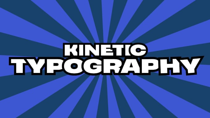 Create custom kinetic typography animated video by Tssenithu | Fiverr