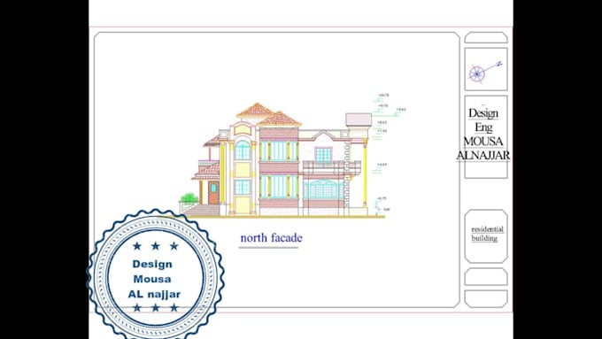 Draw and design a 2d structured diagram in autocad by Engmosa | Fiverr
