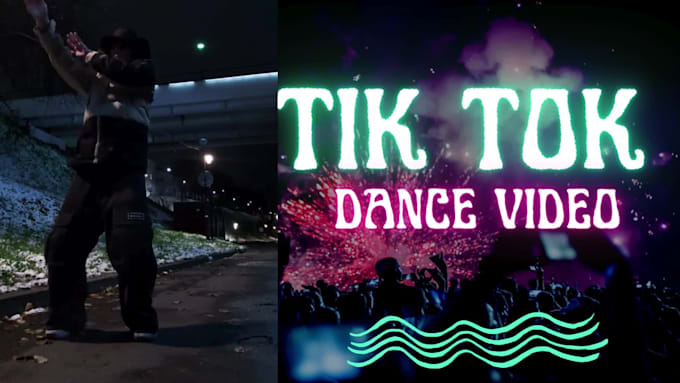 Create engaging tik tok dance video and tik tok video by Duck_design ...