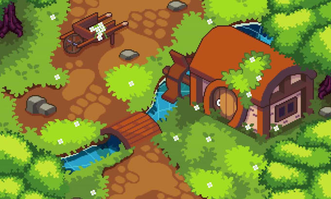 Create pixel art character animation, sprite sheet, game ready pixel ...