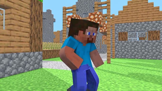 Create a minecraft 3d animations by Asimhero866 | Fiverr