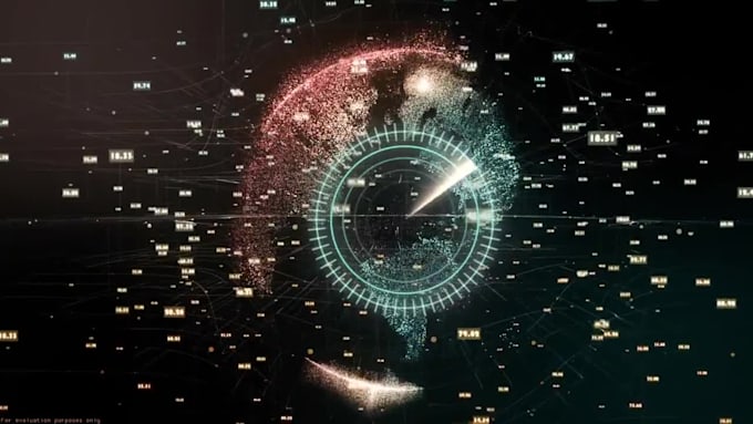 Futuristic 2d hud animation logo game ui ux design vfx hologram 2d ...