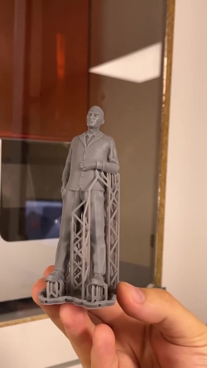Print high quality figures on a resin printer by Easy3dcreation | Fiverr