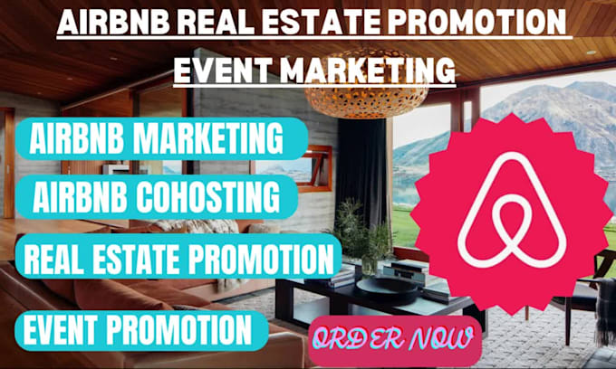 Do airbnb marketing real estate listing manager event promotion boost ...