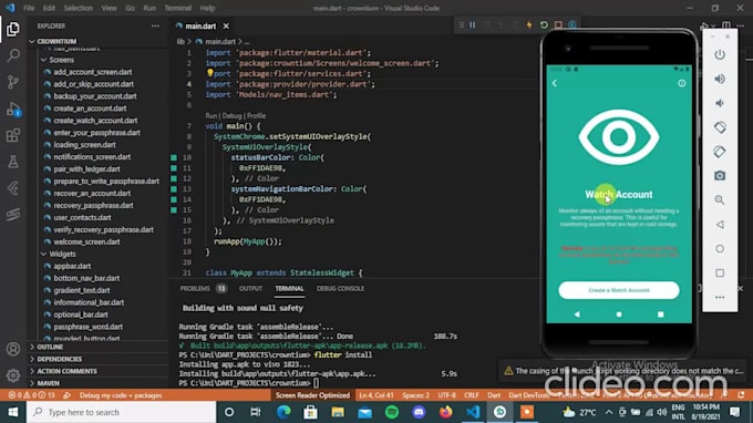 Convert xd, figma, sketch, psd to flutter frontend by Jaydee629 | Fiverr