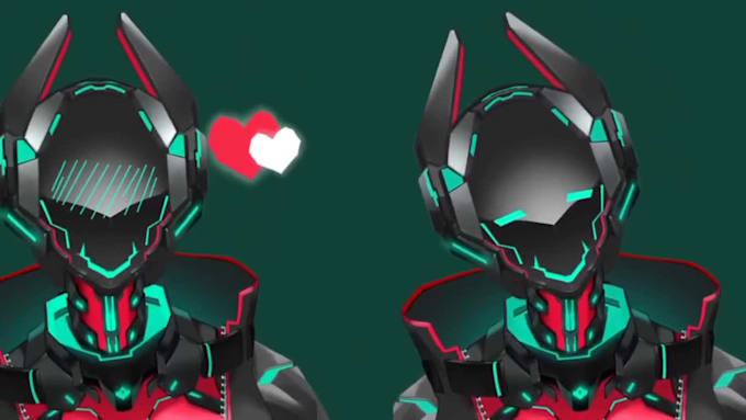 Draw and rig vtuber model, live2d rigging, live2d models vtuber anime ...