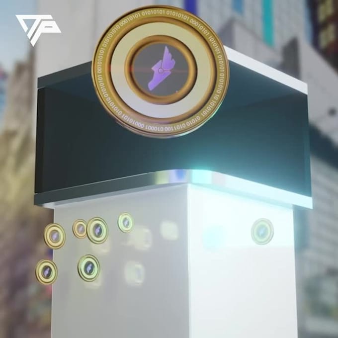 Create 3d model ntf coin animation, ntf card 3d and token animation by Destinykay399 | Fiverr