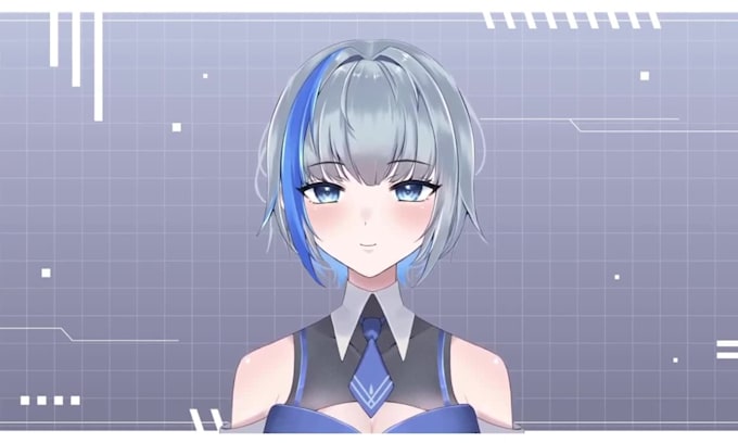Design custom 2d anime vtuber model, vtuber art, and do live2d vtuber ...