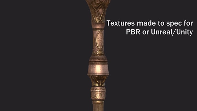 Texture your 3d models for pbr, unreal, unity by Eric_3d | Fiverr