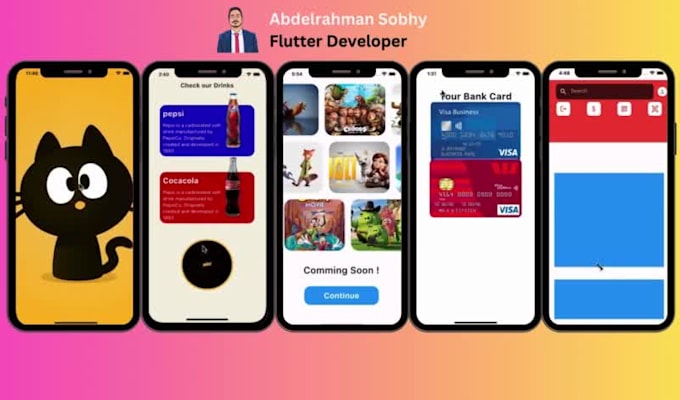 Do flutter animated ui by Abdelrahmans894 | Fiverr