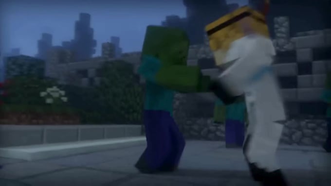 Created minecraft 3d animation by Fandrew23 | Fiverr