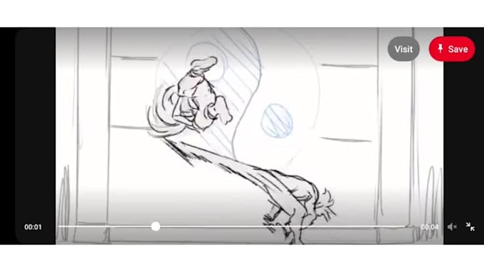 Draw 2d traditional, line art animation, animated pencil sketch, hand drawn by Le_mine | Fiverr